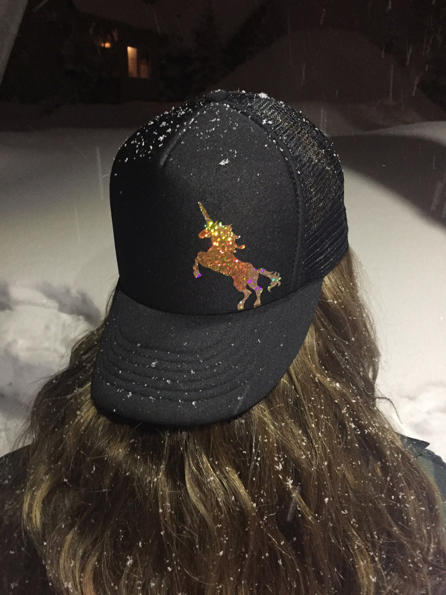 Gold Unicorn Hat F– UP